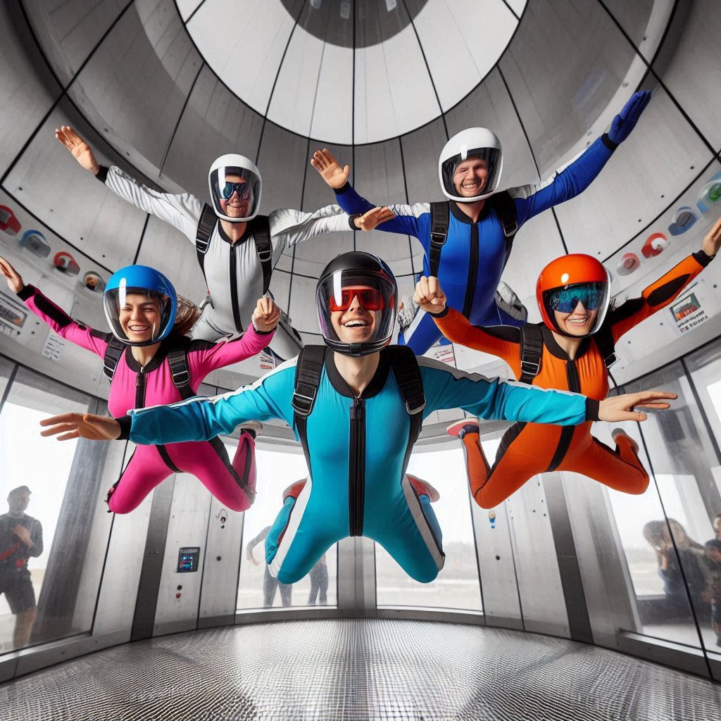 Simulateur Chute Libre Bretagne - Baptême Parachutisme