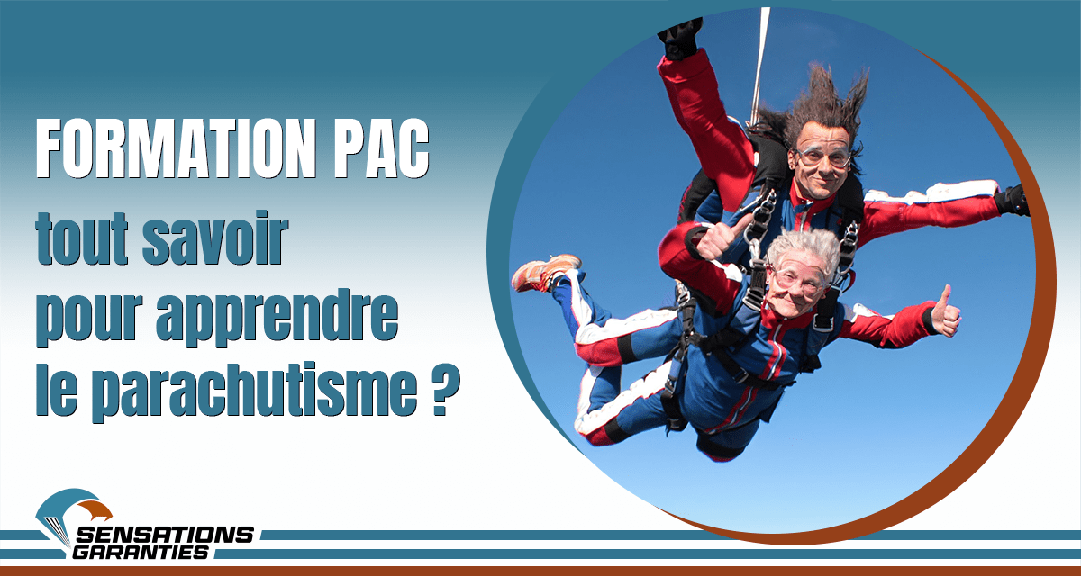 Formation PAC Saut en Parachute : Brevet Parachutisme A